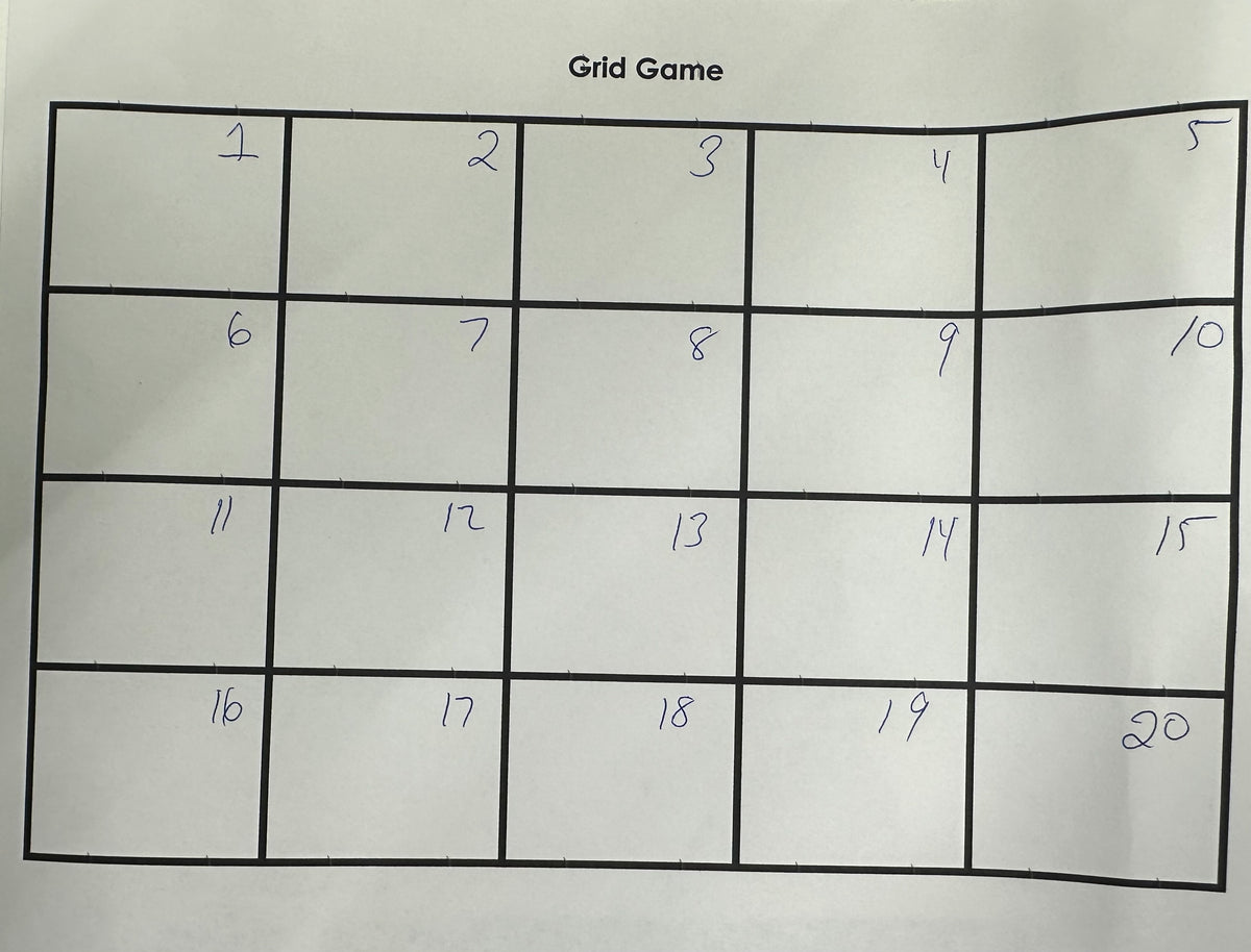 Grid Game Raffle – L'ArtisanCanada